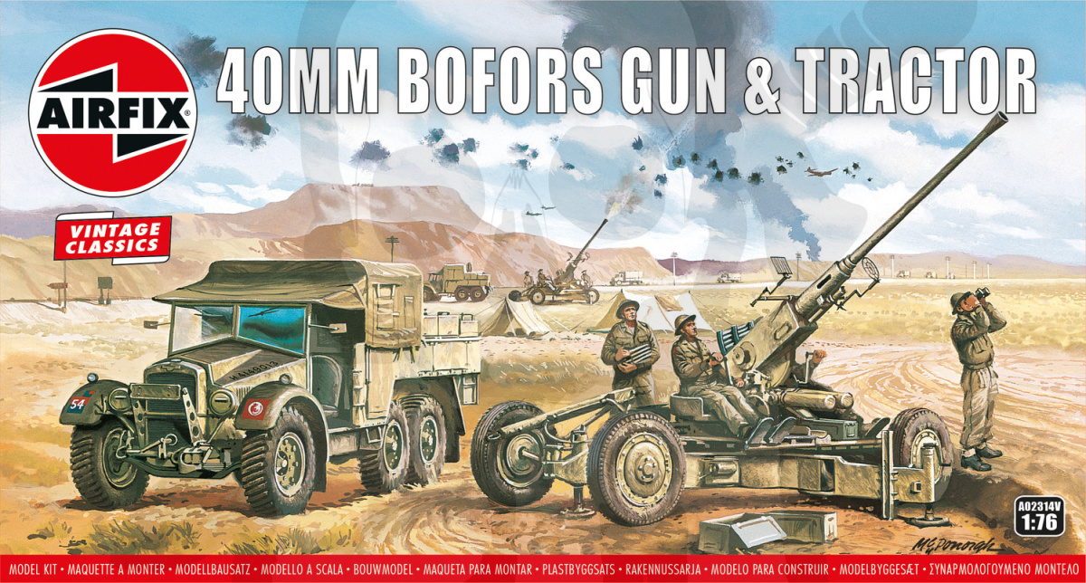Battle-Models > Airfix 02314V Bofors Gun & Tractor 1:76